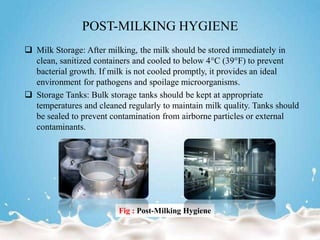 INTRODUCTION TO DAIRY MICROBIOLOGY MILK PRODUCTION AND HYGIENE | PDF