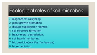 Lithosphere- environmental microbiology/ ppt | PPTX