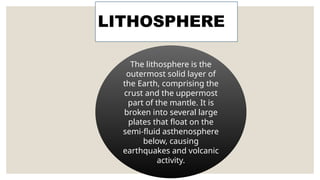 Lithosphere- environmental microbiology/ ppt | PPTX