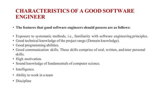 Software engineering Definition, Required and characteristics and ...