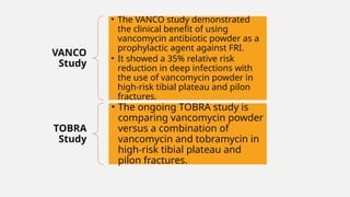 Antibiotic sensitivity in orthopedic implants | PPT