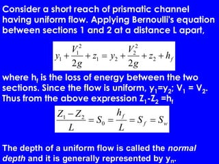 Flow through channels in fluid mechanics | PDF