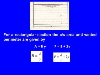 Flow through channels in fluid mechanics | PDF