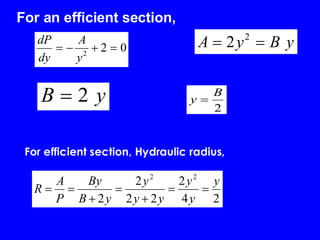 Flow through channels in fluid mechanics | PDF