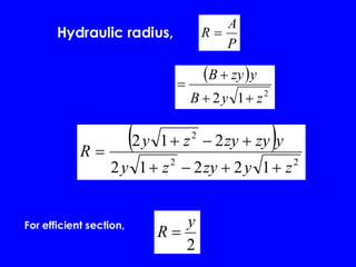 Flow through channels in fluid mechanics | PDF
