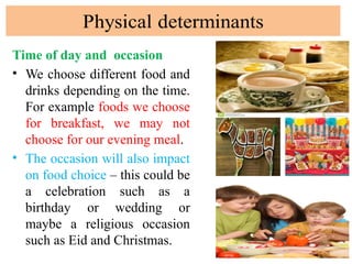 Food selection and determining of food choices | PPTX