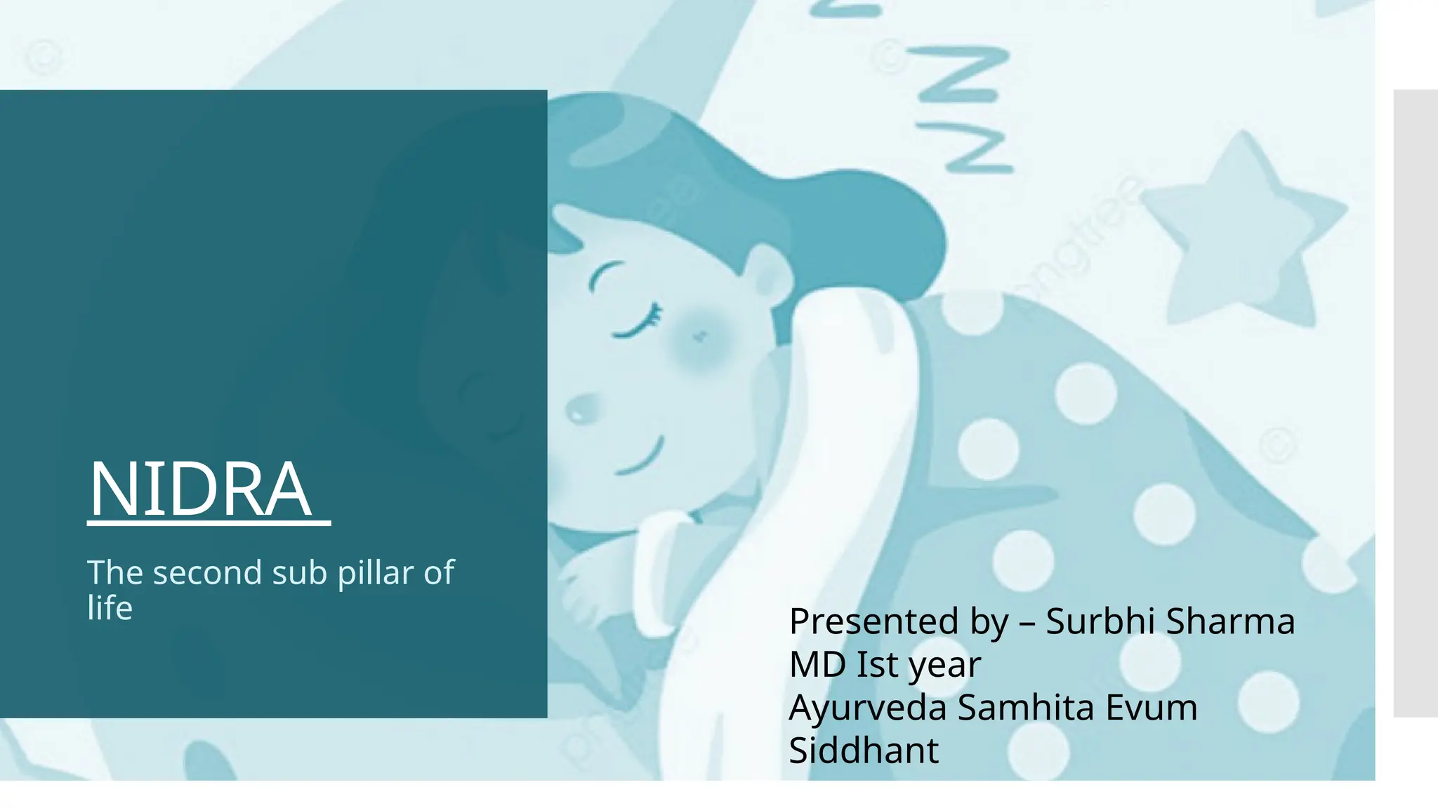 Nidra & importance of nidra in present era | PPTX