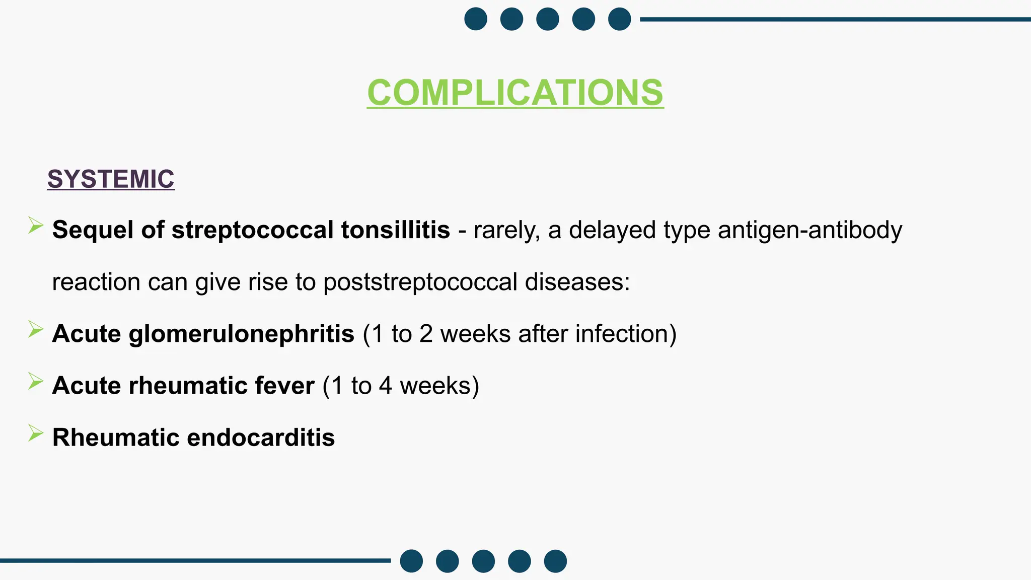 Acute tonsillitis and its several complications | PPTX