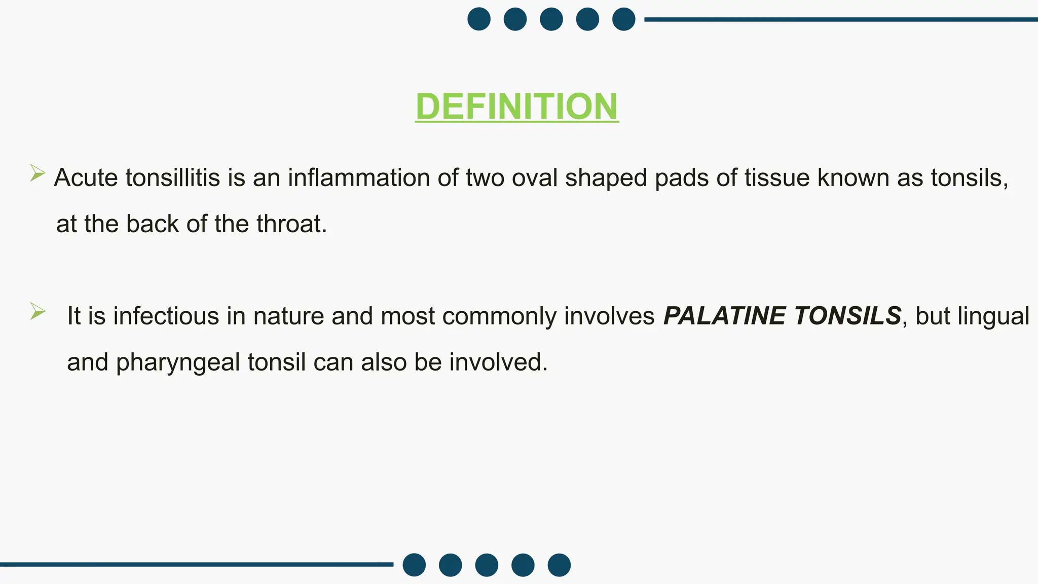 Acute tonsillitis and its several complications | PPTX