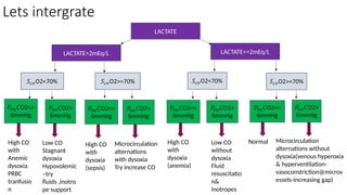 CO2 gap and lactic acidosis in critical care | PPT