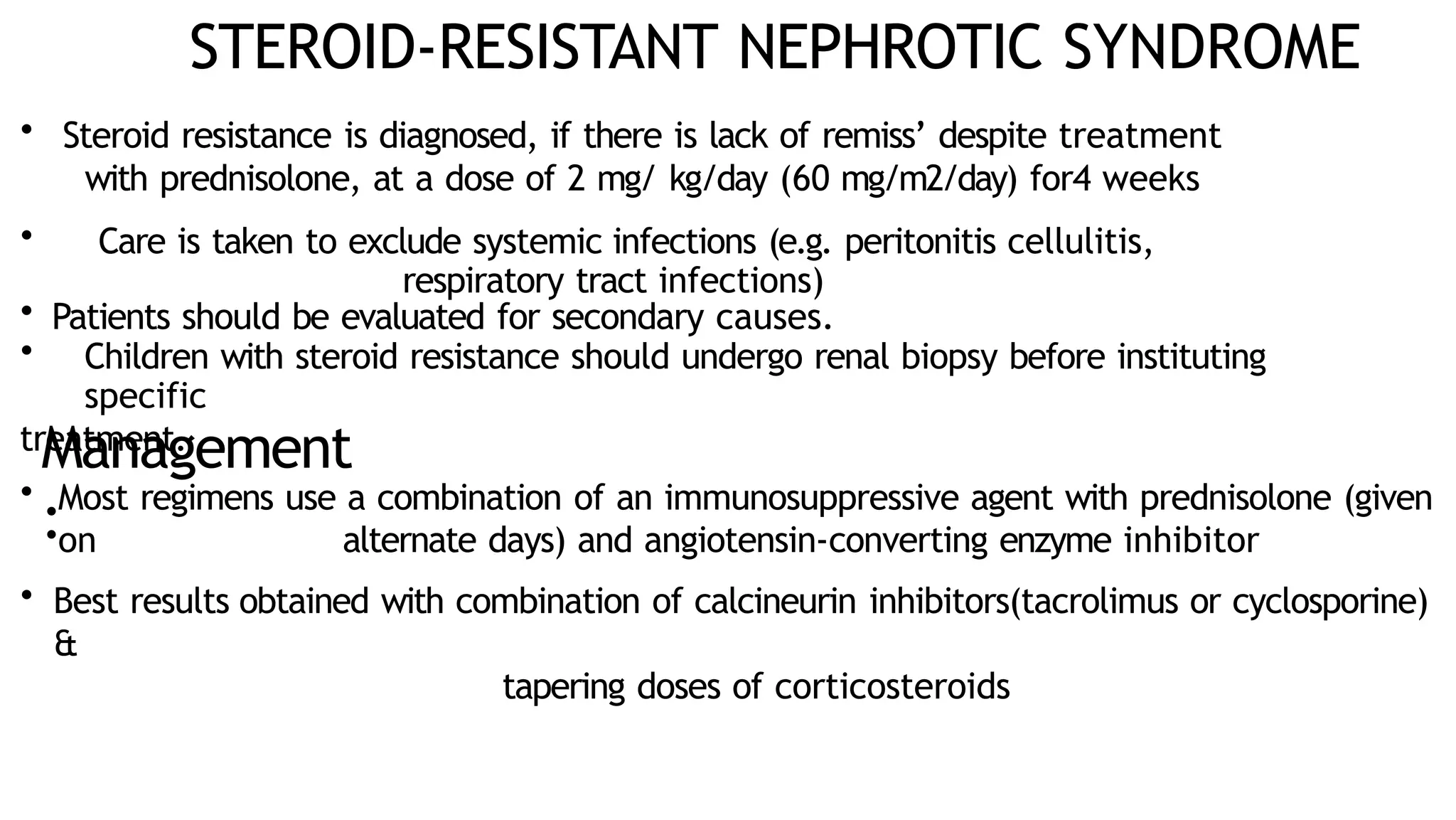 Nephrotic syndrome ppt for medical study | PPT