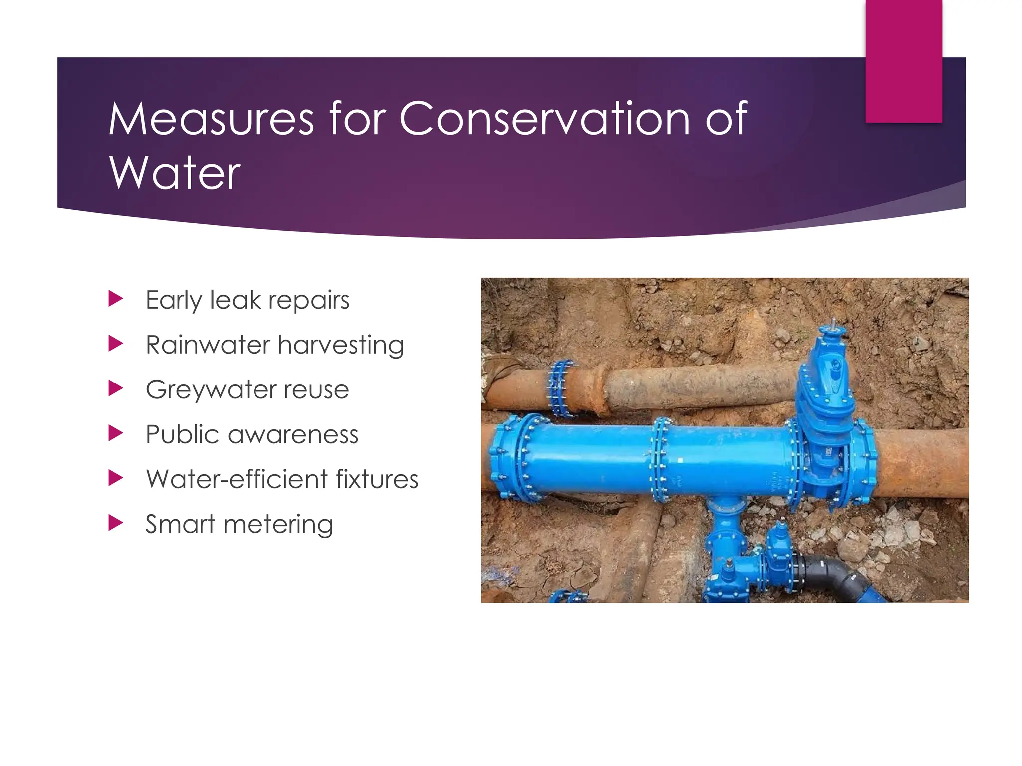maintenance of water supply mains in water supply engineering | PPTX