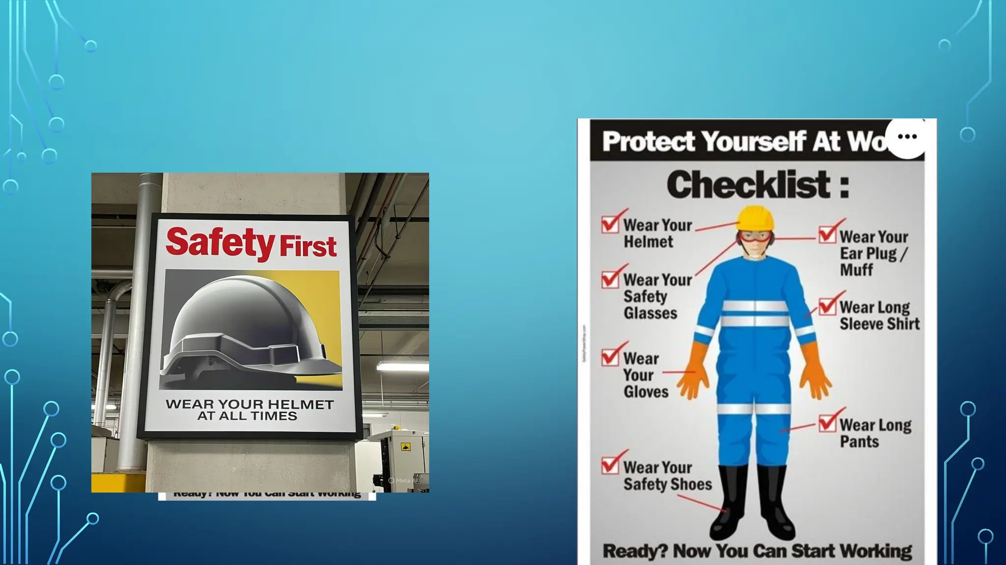 Safety poster display in industrial safety | PPTX