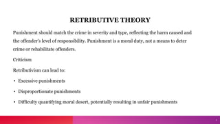 Theories of Punishment in principles criminal Law. | PPT