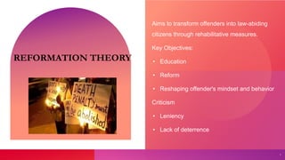 Theories of Punishment in principles criminal Law. | PDF