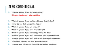 CLASS ZERO CONDITIONAL PRESENTATIOOOOOOOON | PPT