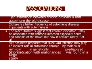 URTICARIA AND ANGIOEDEMA ANA ITS CAUSES AND TYPES | PPTX