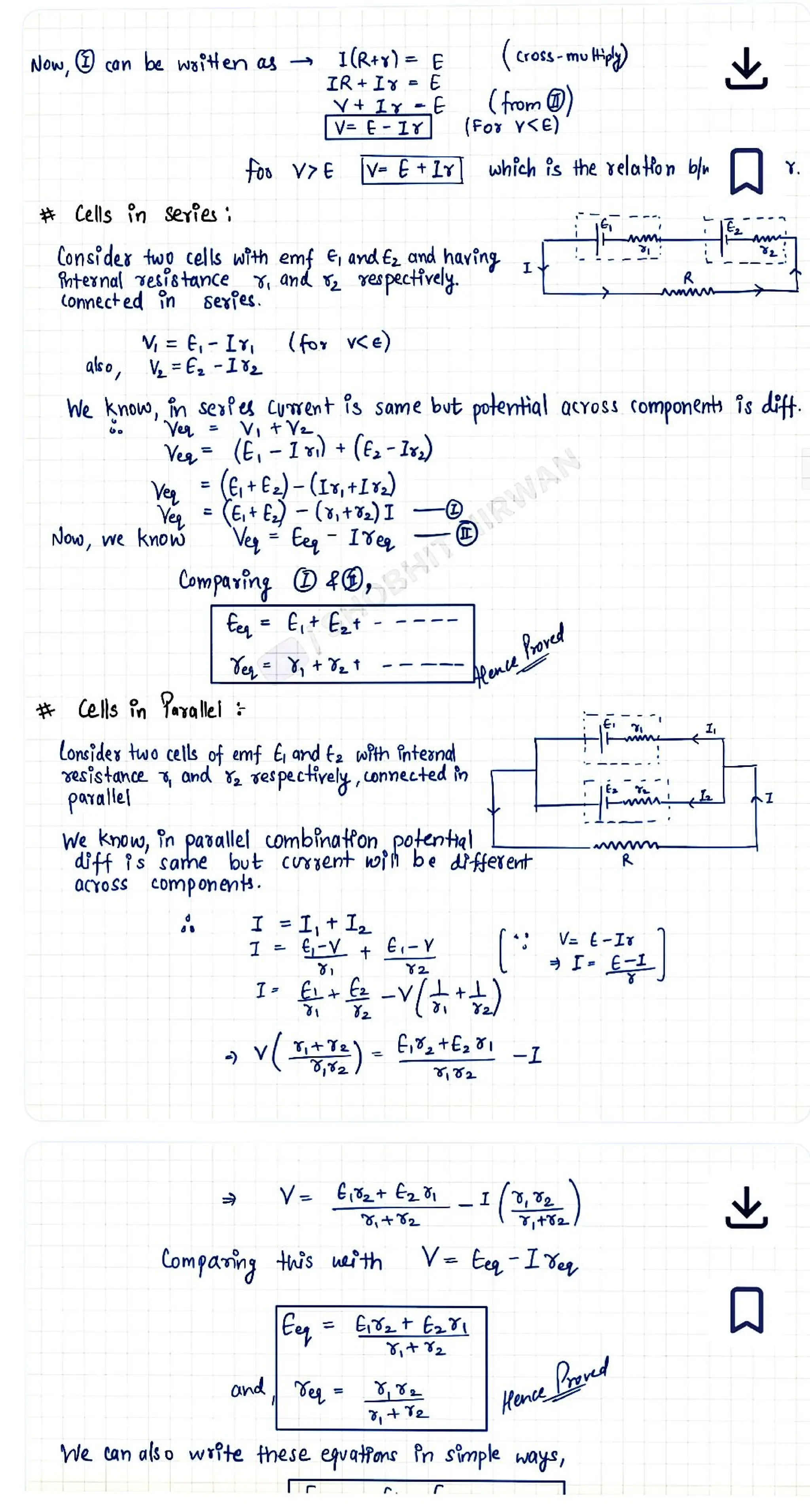 “Complete Physics Class XII All Derivations Explained Step by Step with Easy Methods, Simplified ...