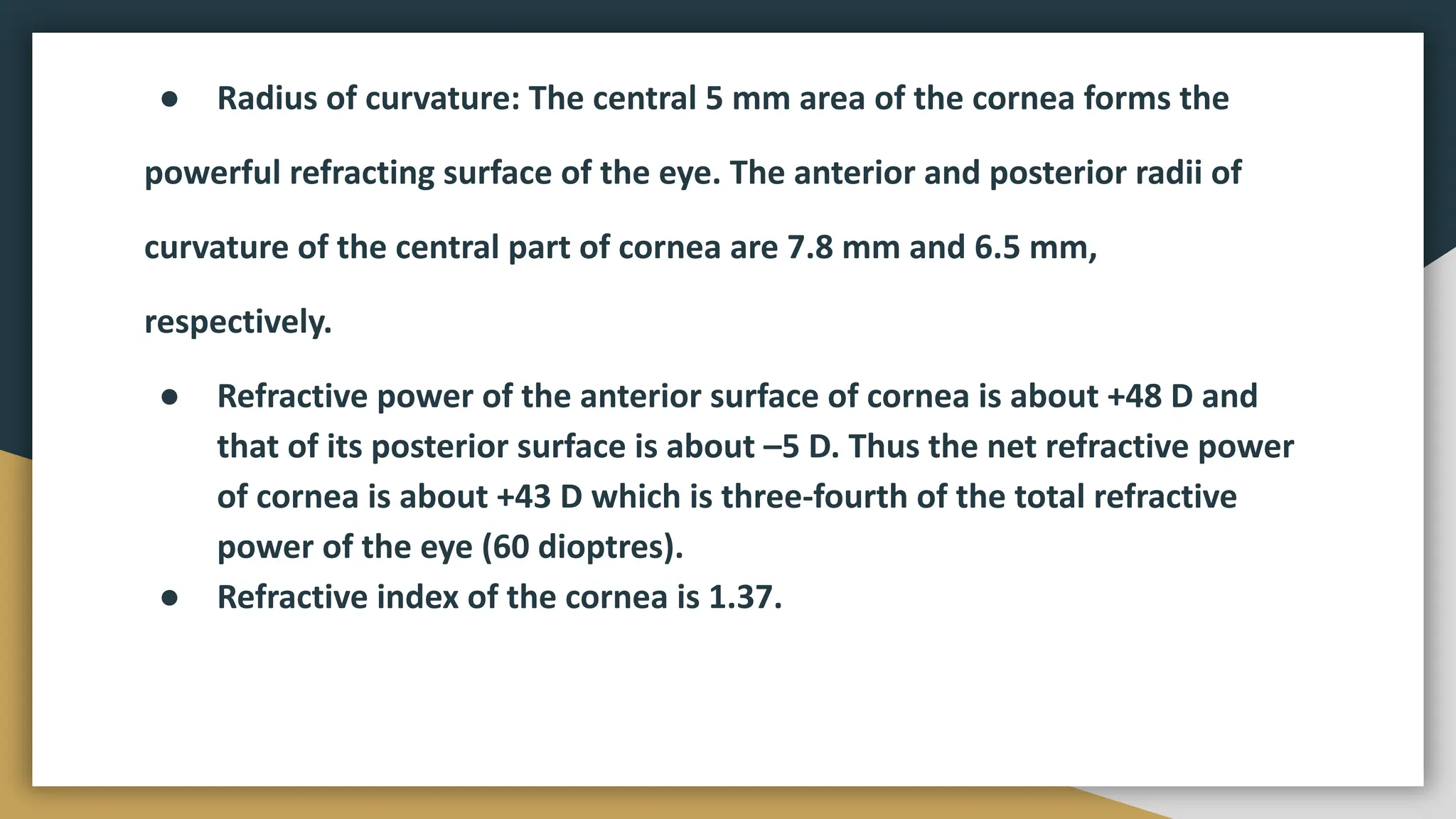 Cornea anatomy ppt eyeball cornea. ..pdf