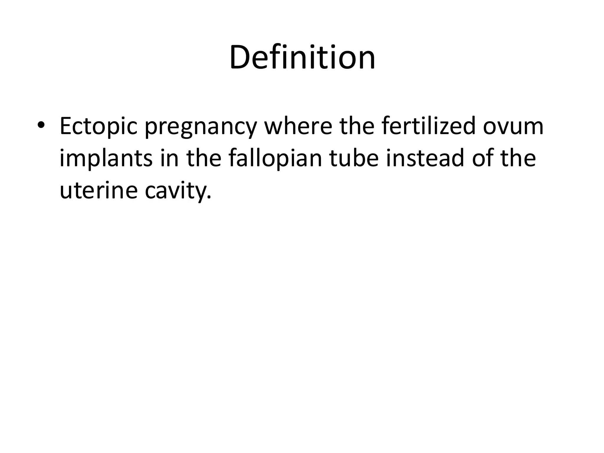 A tubal pregnancy is a type of ectopic pregnancy where the fertilized ...