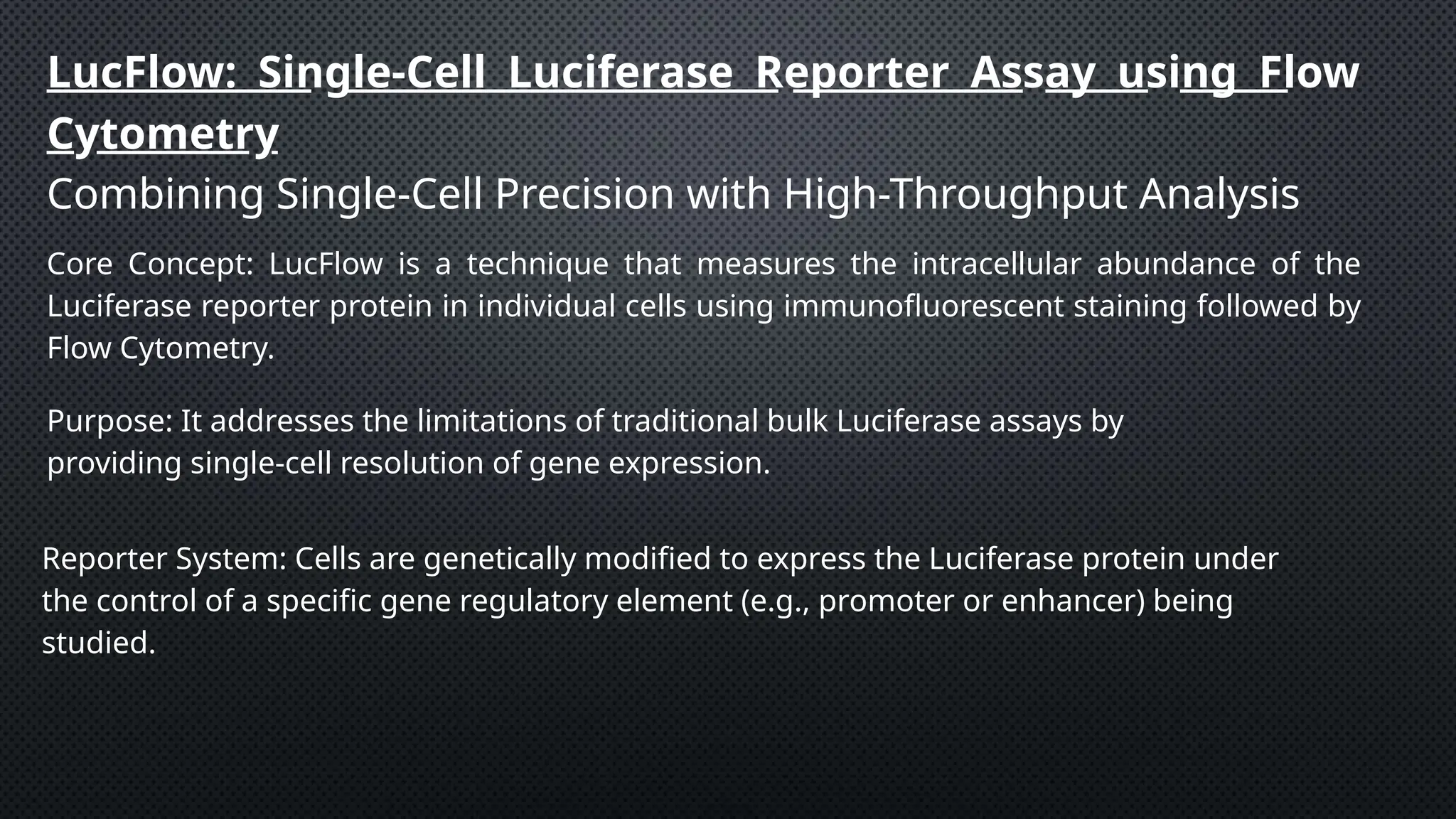 Reporter gene assay with flow cytometry assay pdf.pptx