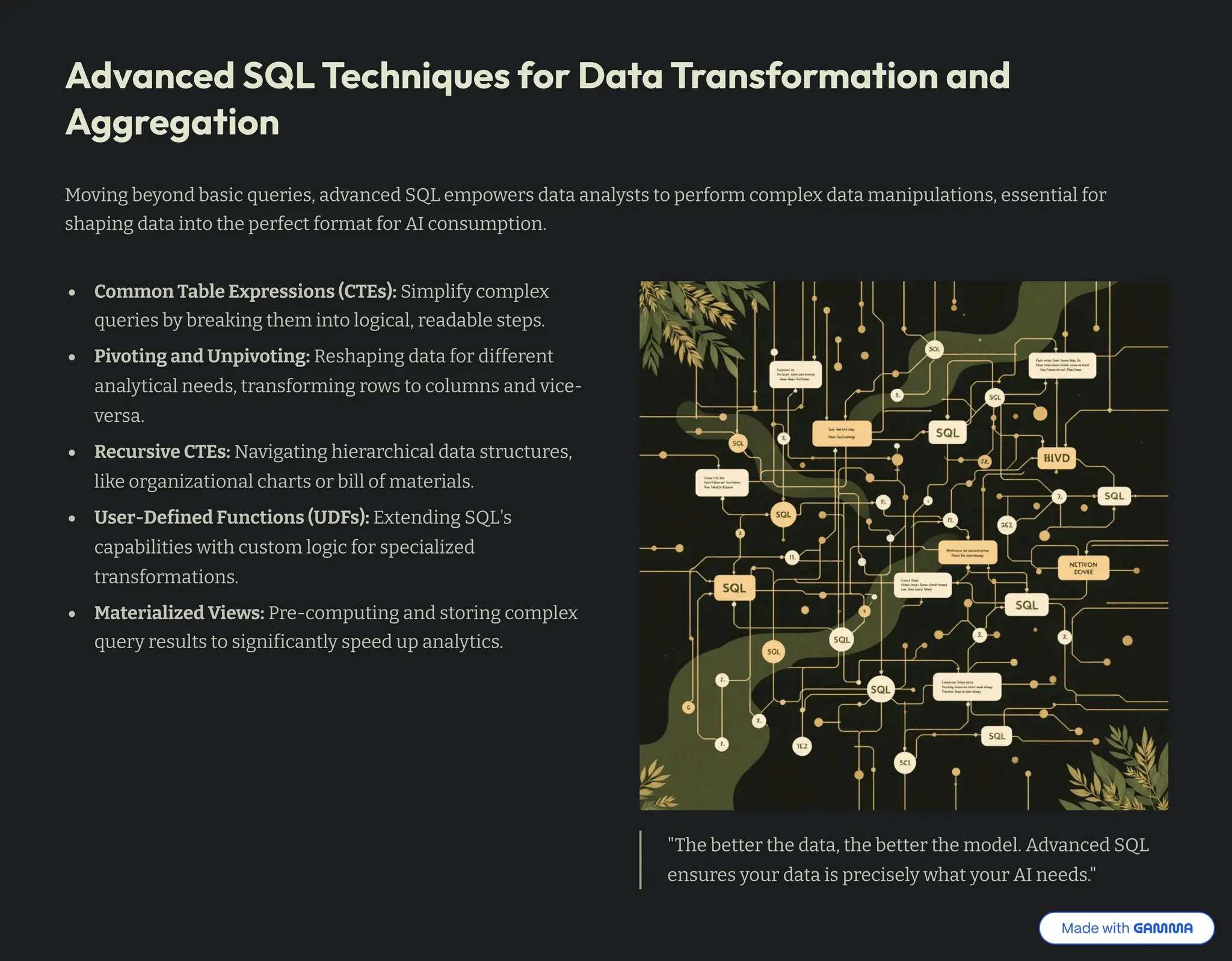 DOC-20251113-WA0000..pdf , SQL advance for your reference model. | PDF