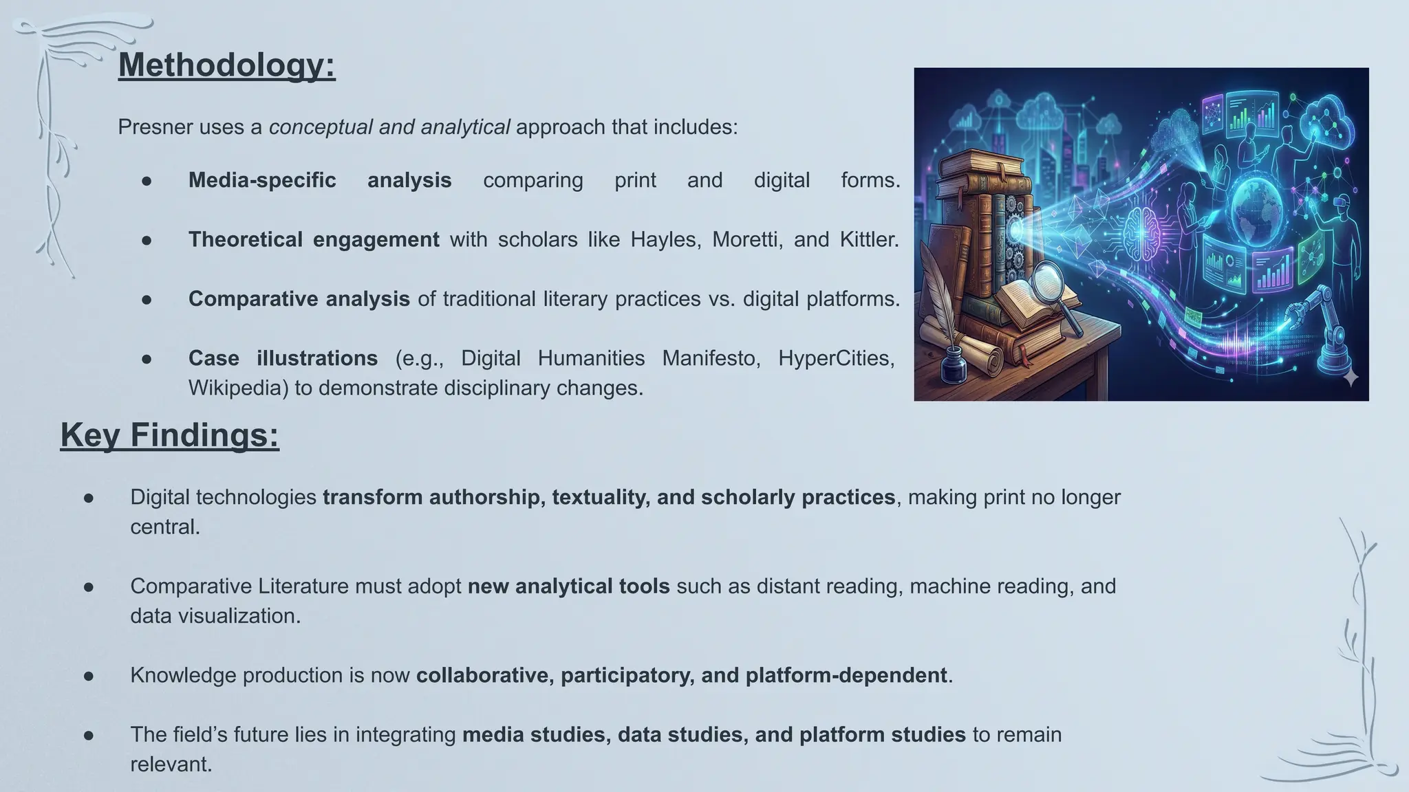 Comparative Literature in the Age of Digital Humanities: On Possible ...