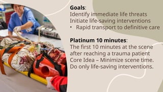 Trauma Management for Nurses and Paramedics | PPTX