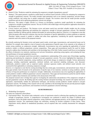 Optimizing and Predicting Compressive Strength of One-Part Geopolymer Concrete | PDF