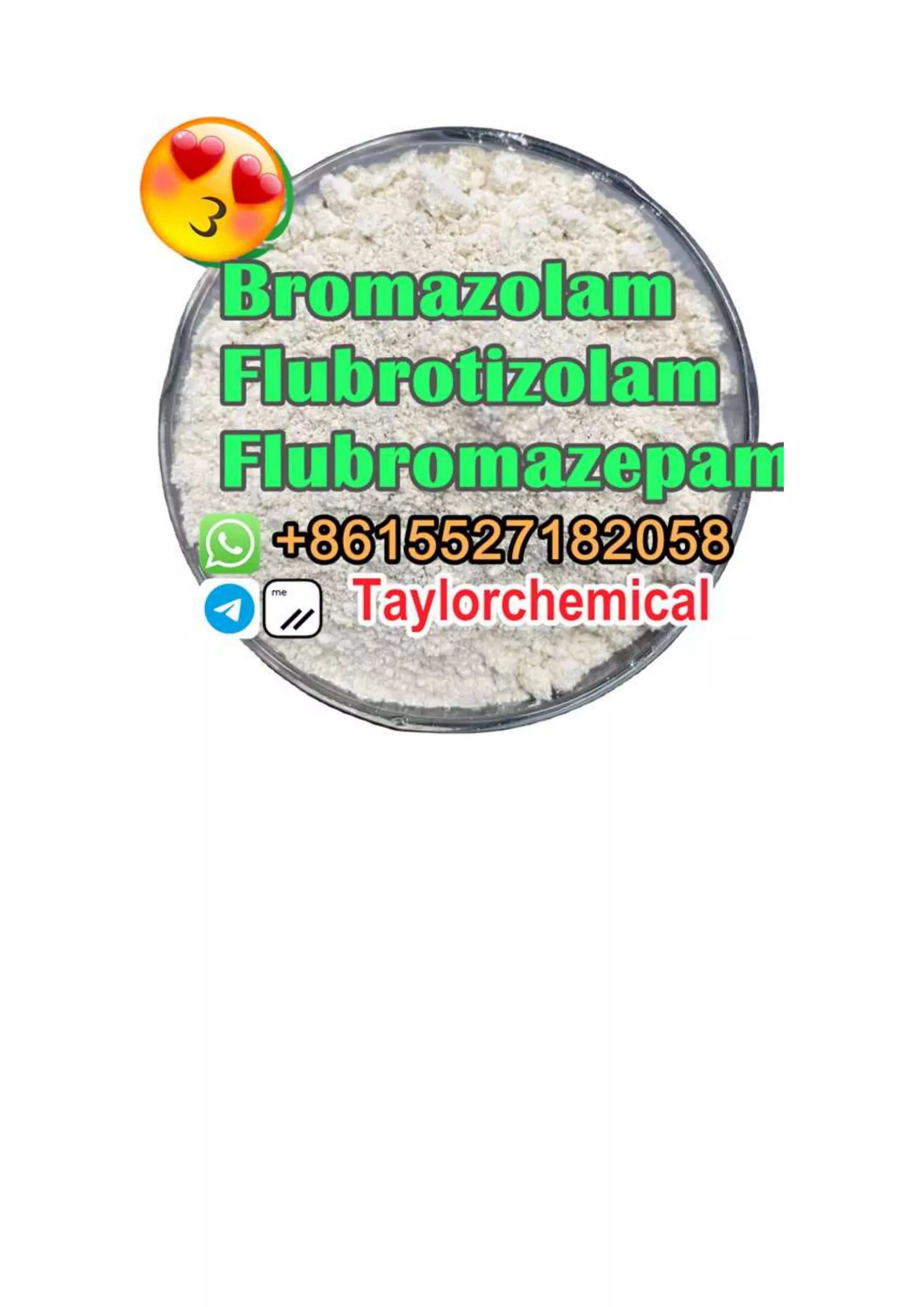 Bromazolam Flubrotizolam Flubromazepam | DOC