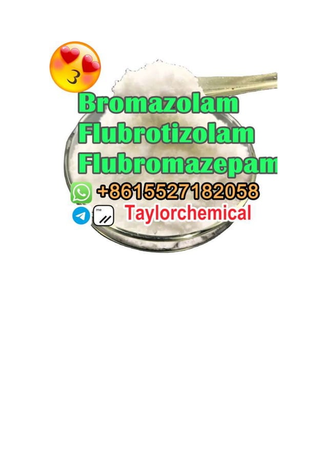 Bromazolam Flubrotizolam Flubromazepam | DOC