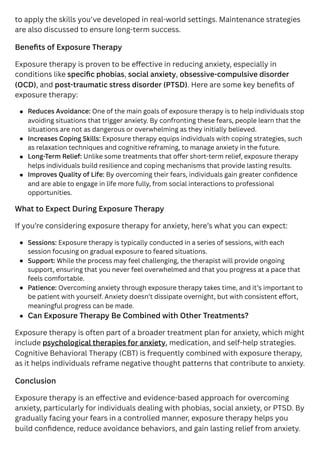 Can Exposure Therapy Help You Overcome Anxiety? A Guide to the Process ...