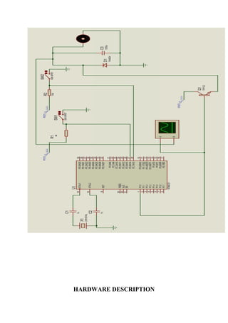 Doc speed control of a dc motor using micro controller 8051 | PDF