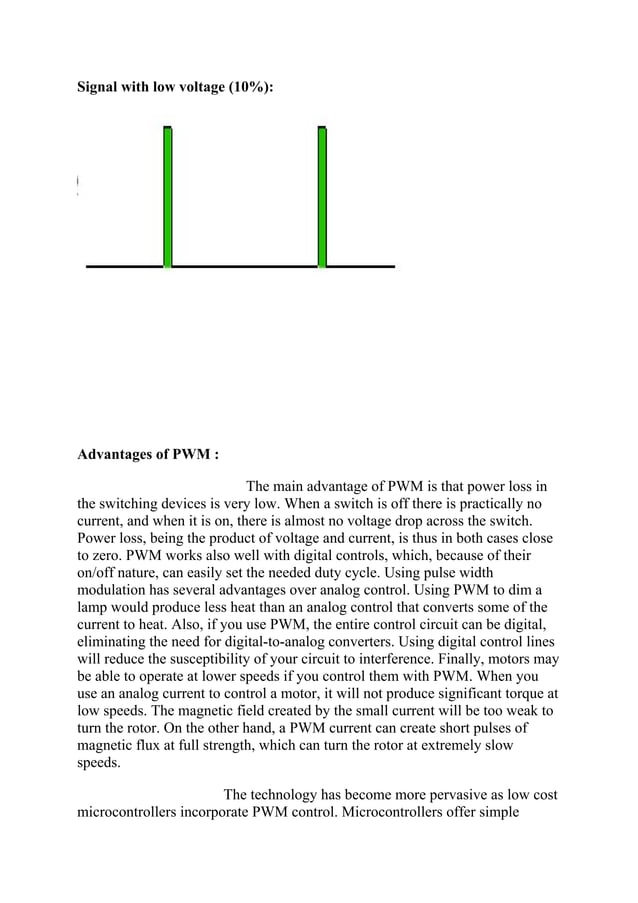 Doc speed control of a dc motor using micro controller 8051 | PDF