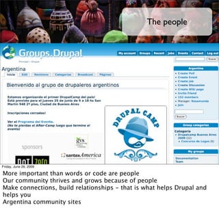 Drupal Documentation (Argentina) | PDF