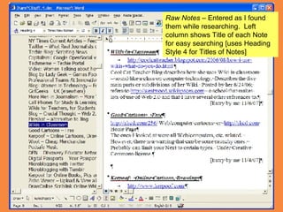 Document Map View In Word | PPT