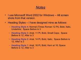 Document Map View In Word | PPT