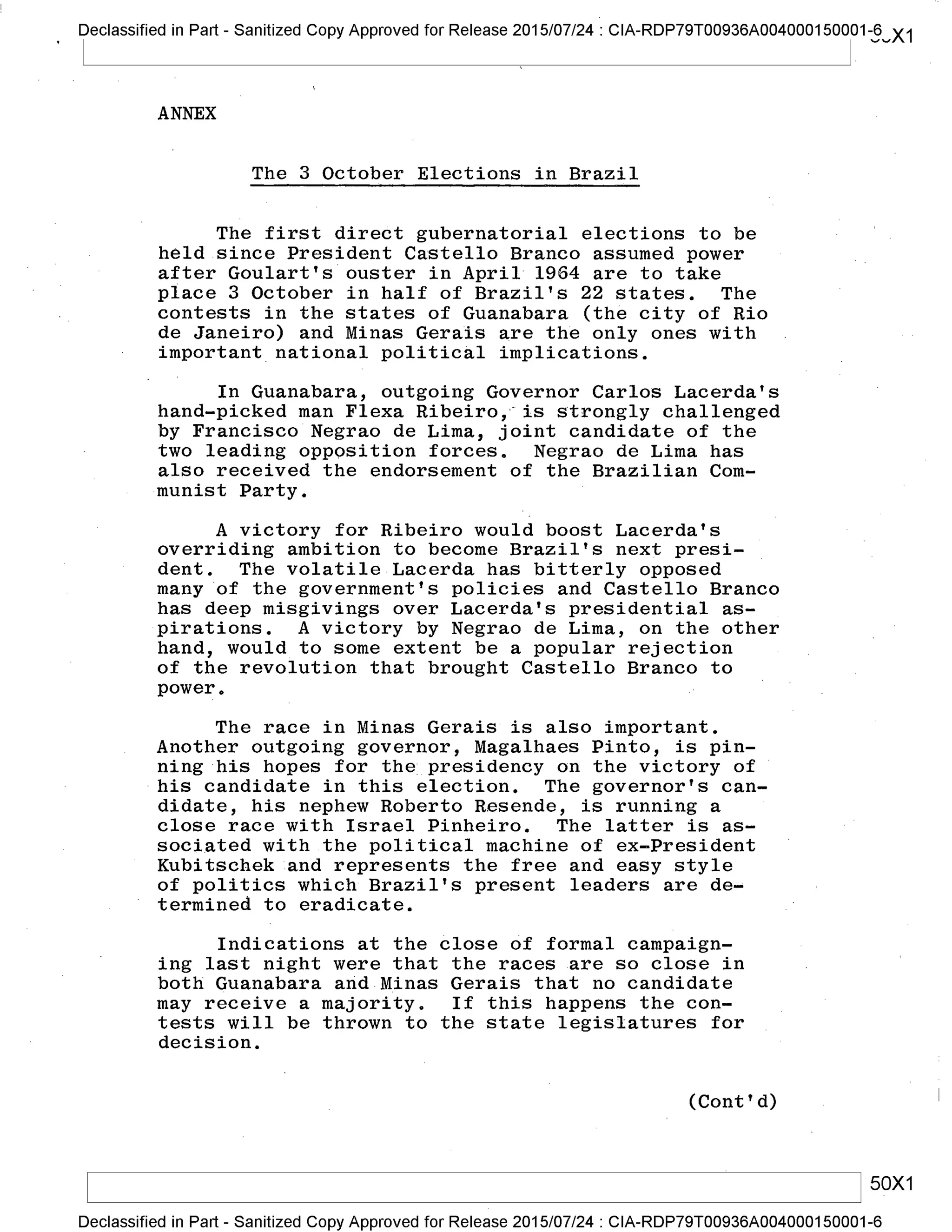 The President Daily Brief | PDF