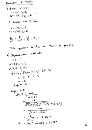 MATHEMATICS ENGINEERING PROBLEM AND SOLUTION SEMESTER 1 | PDF