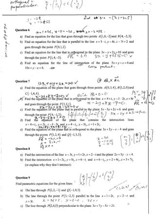 MATHEMATICS ENGINEERING PROBLEM AND SOLUTION SEMESTER 1 | PDF