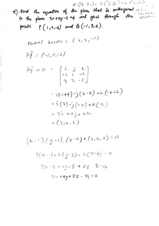 MATHEMATICS ENGINEERING PROBLEM AND SOLUTION SEMESTER 1 | PDF