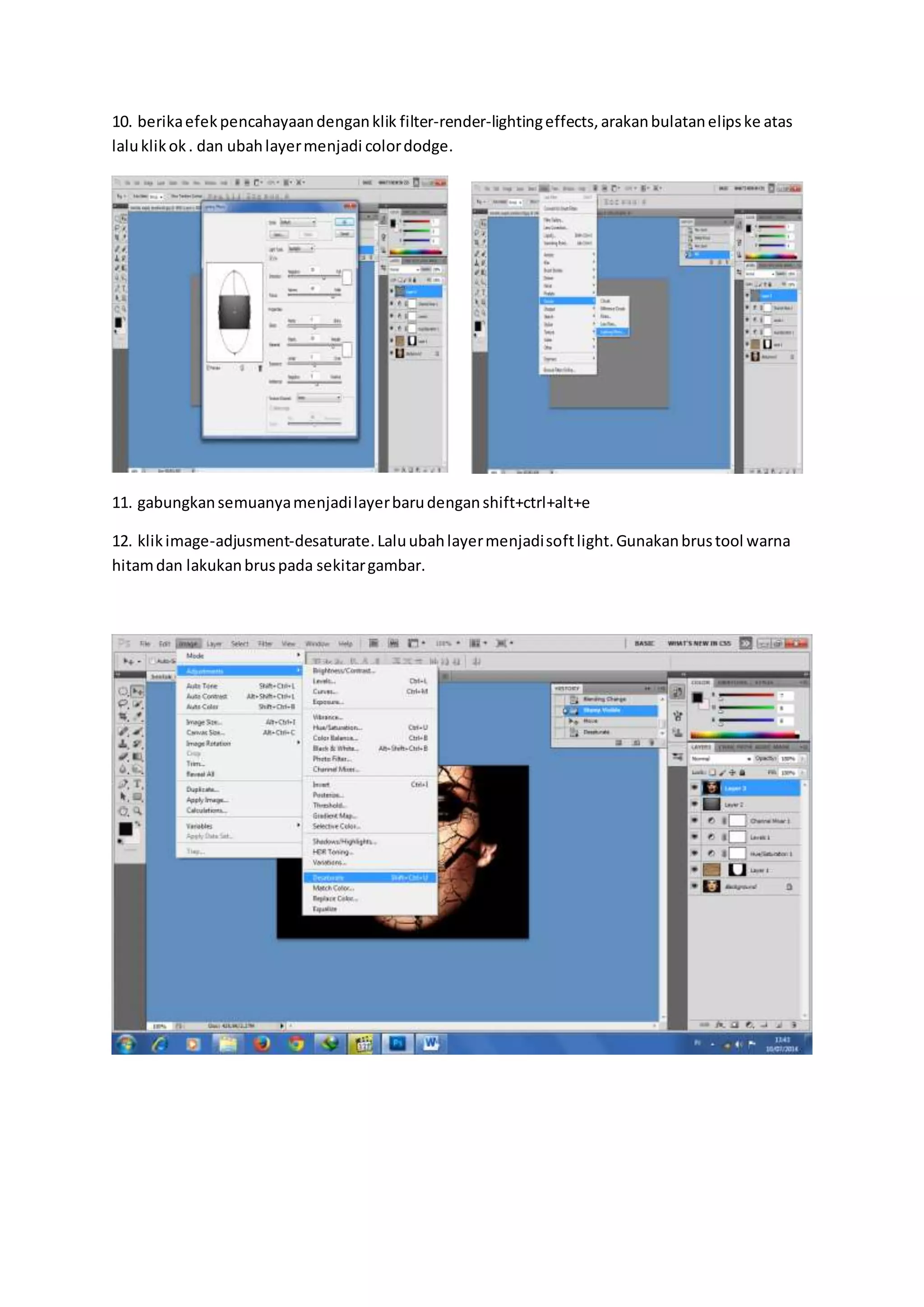 tutorial photoshop lengkap | DOCX