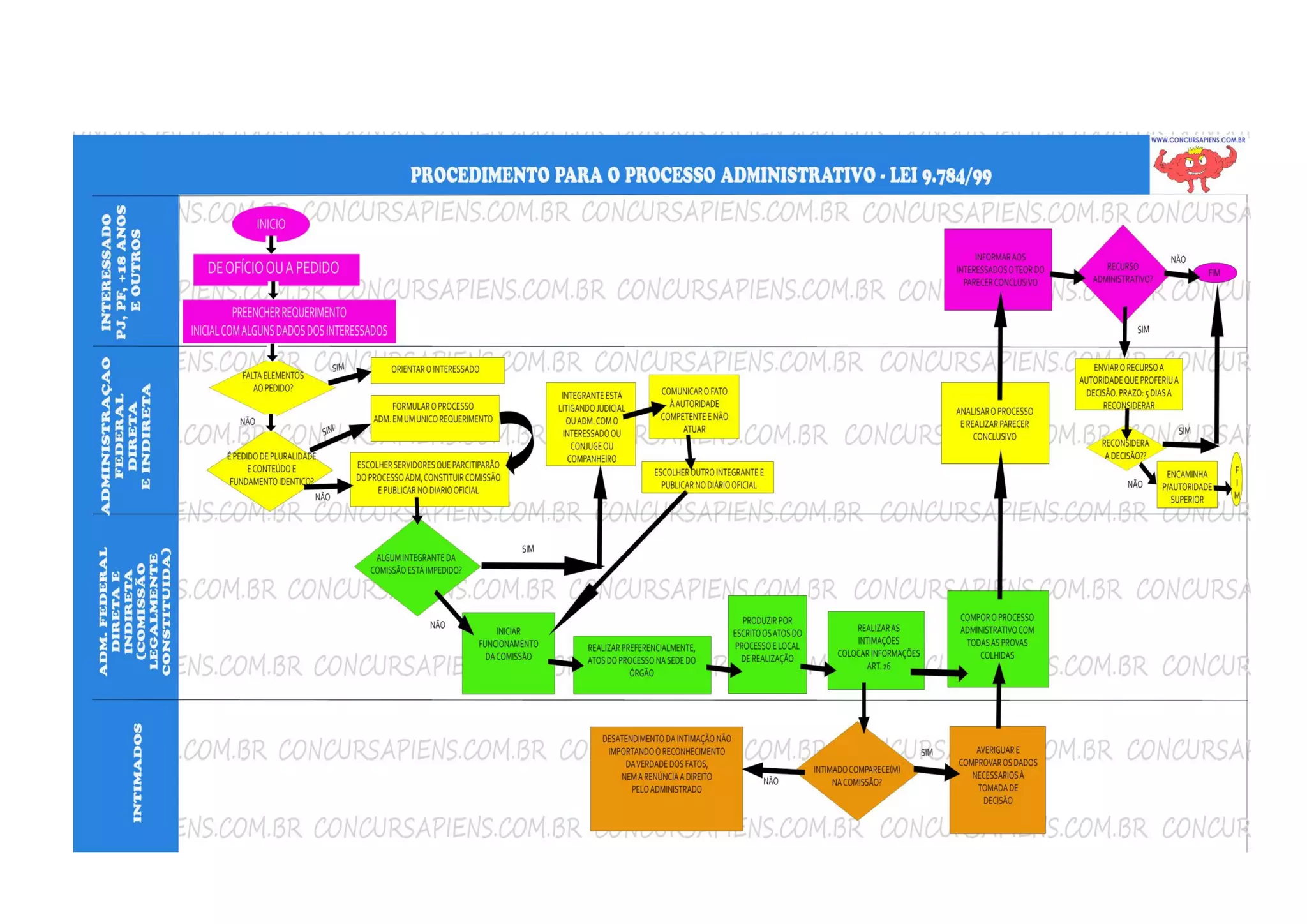 Processo Administrativo Esquema 1 | PDF