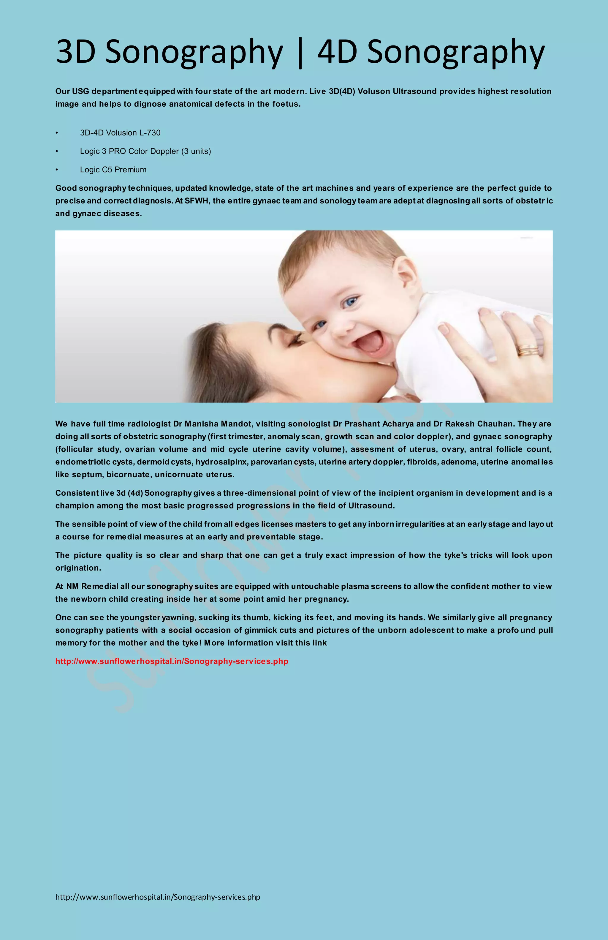 3D Sonography | 4D Sonography | DOCX