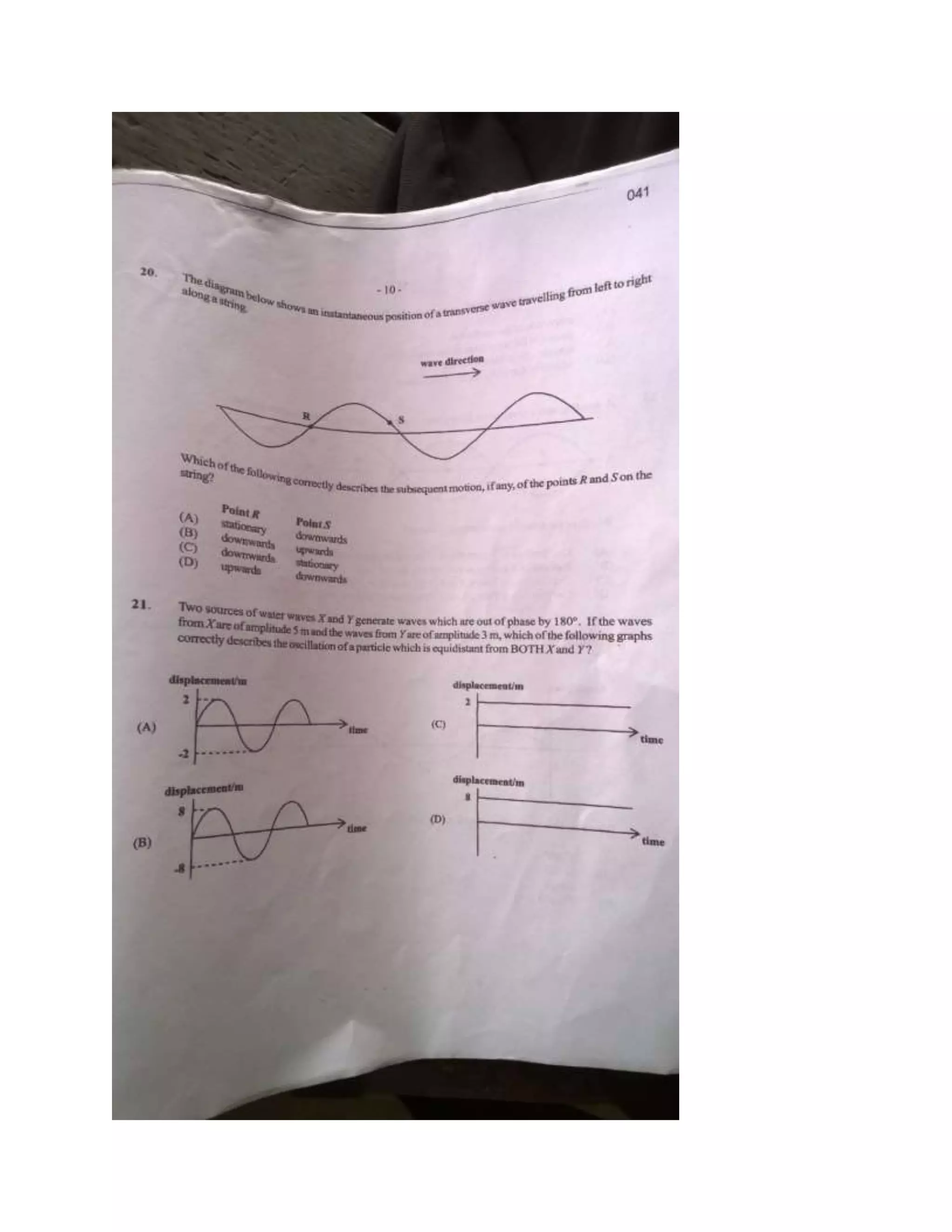 CAPE Physics unit 1 paper 1 past papers ( 2010-2013) | DOCX