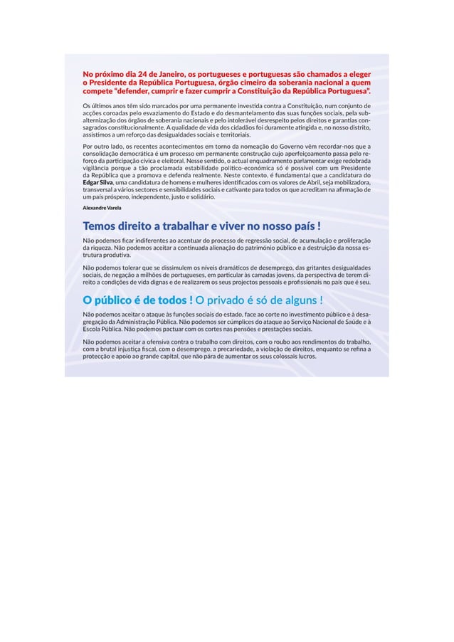 Edgar Silva 2016 | PDF