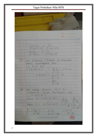Tugas Perbaikan Nilai | PDF