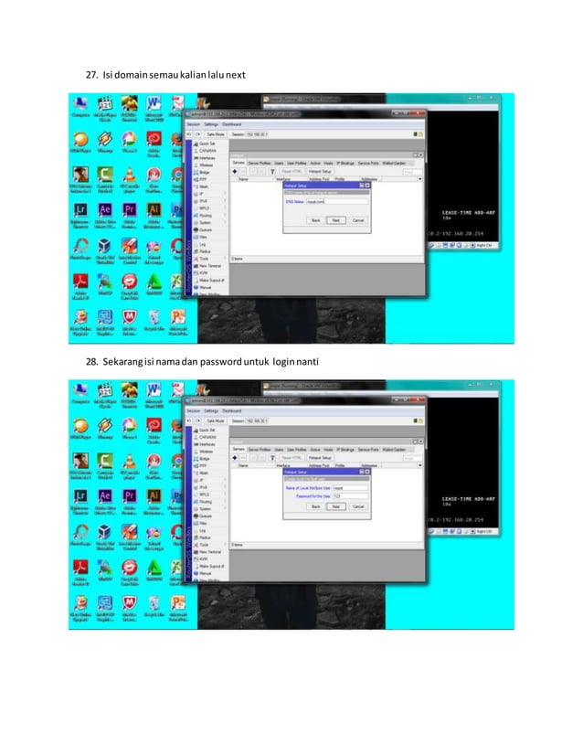 Tutorial Install Hotspot Mikrotik di VirtualBOX | PDF