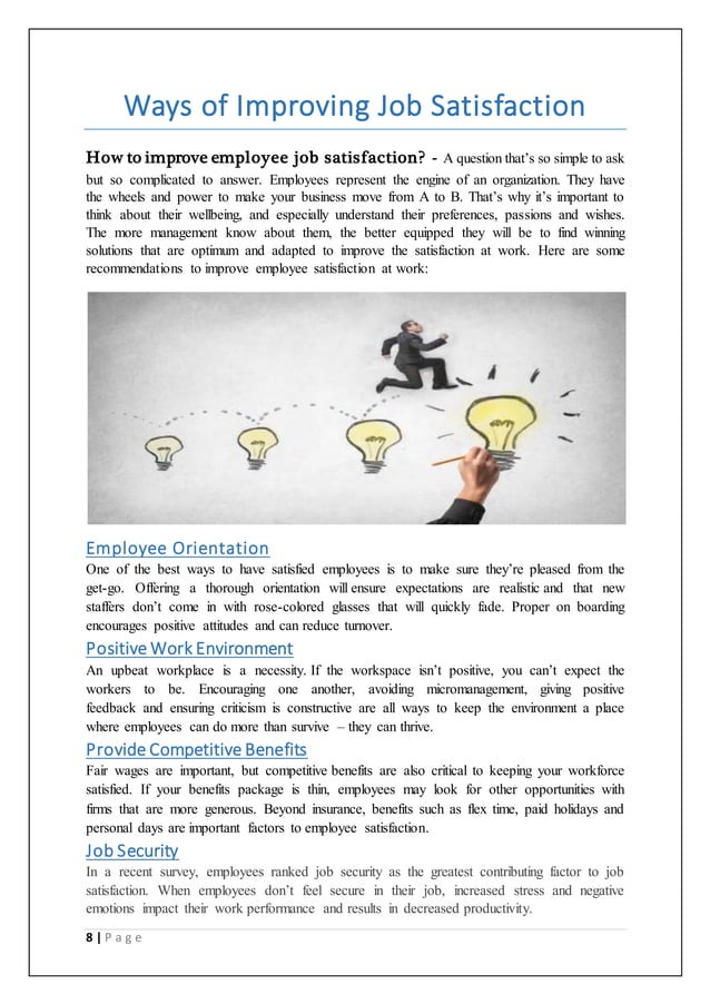 An overview of Job Satisfaction | PDF