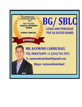 BG/SBLC AVAILABLE FOR LEASE AND PURCHASE | PDF